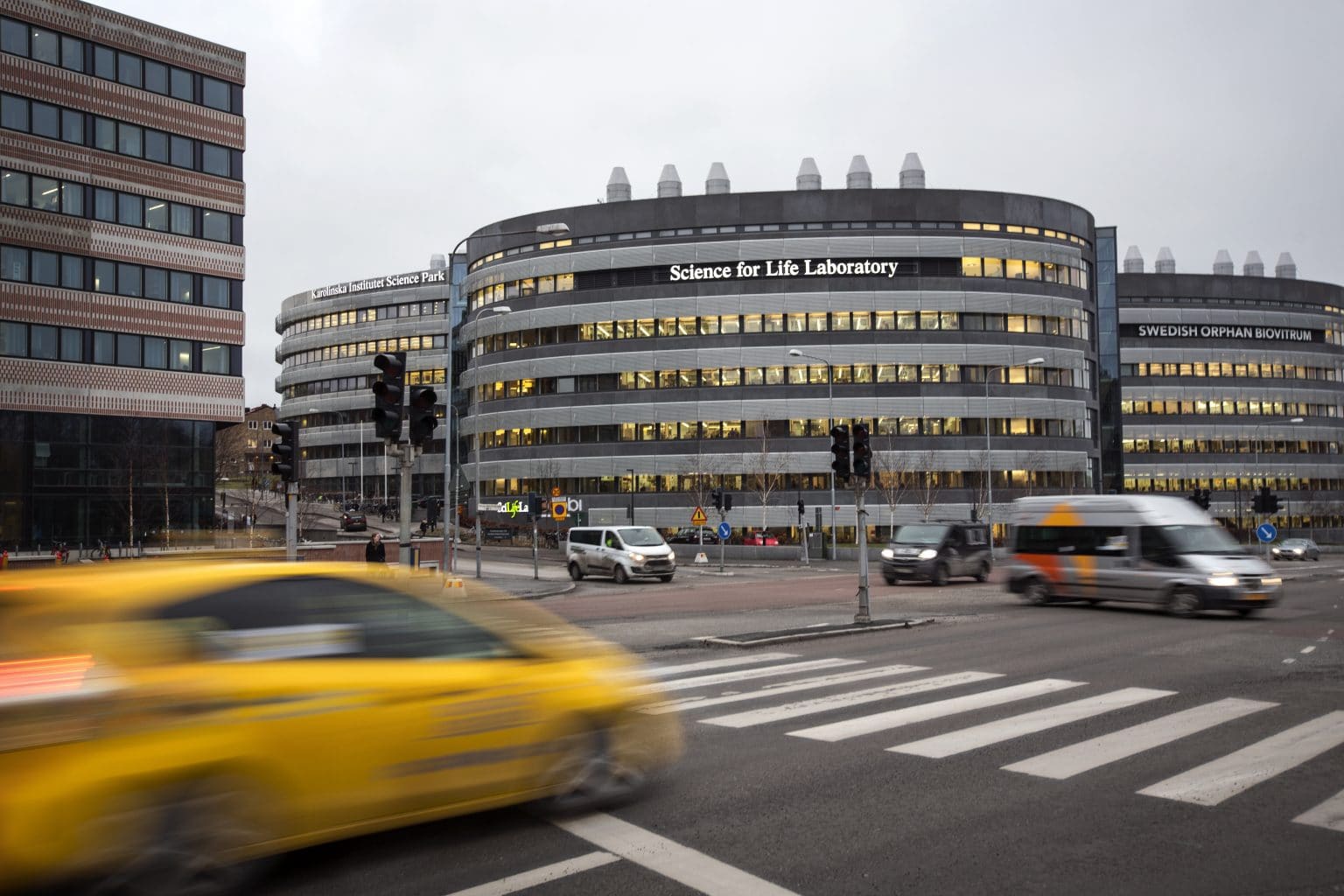 At Campus Solna - SciLifeLab