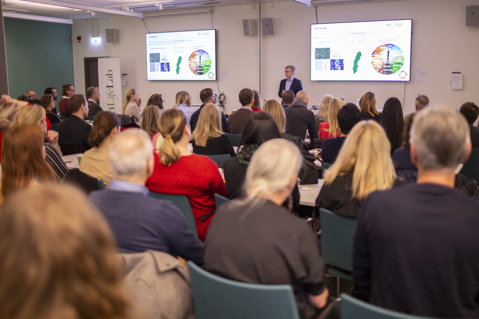 At Campus Solna - SciLifeLab