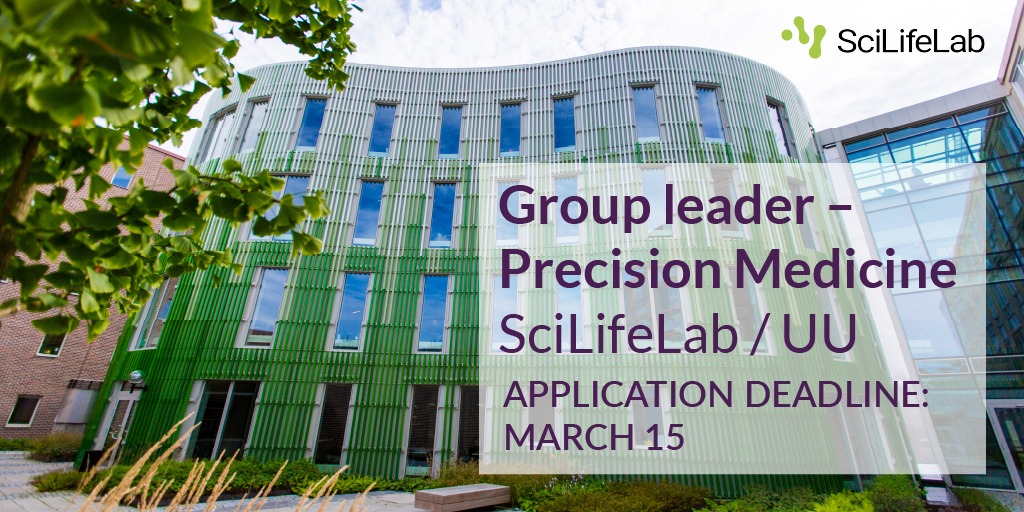 Associate Senior Lecturer in Precision Medicine - SciLifeLab