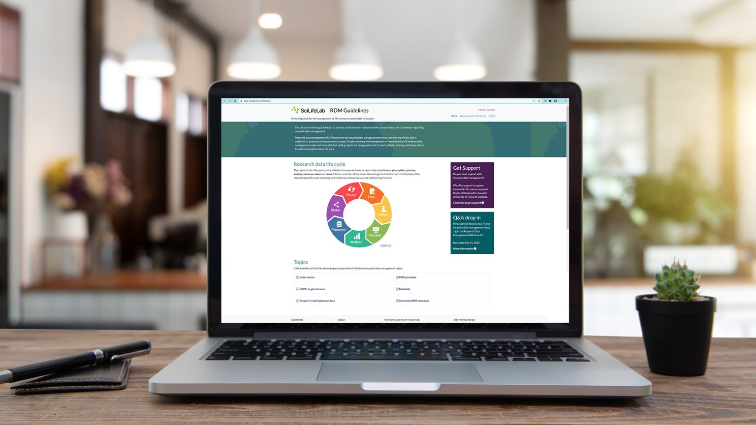 SciLifeLab launches Research Data Management (RDM) Guidelines portal - SciLifeLab