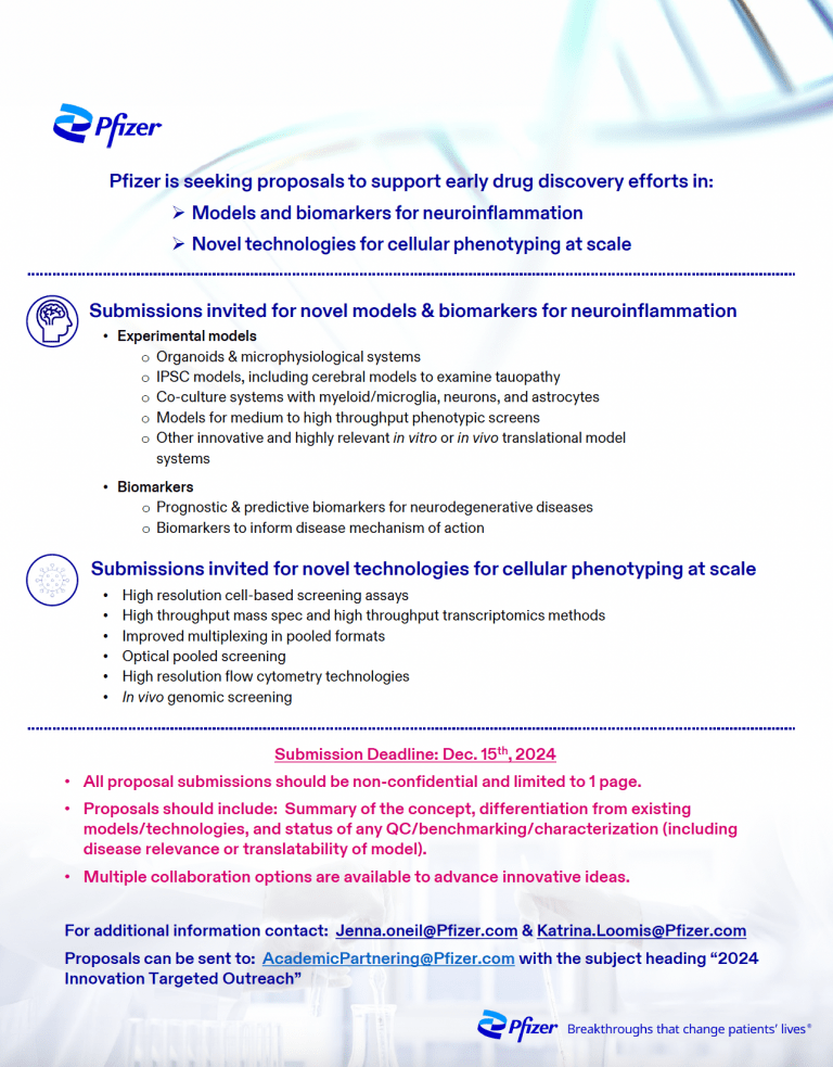 Pfizer Discovery Network introduction - SciLifeLab